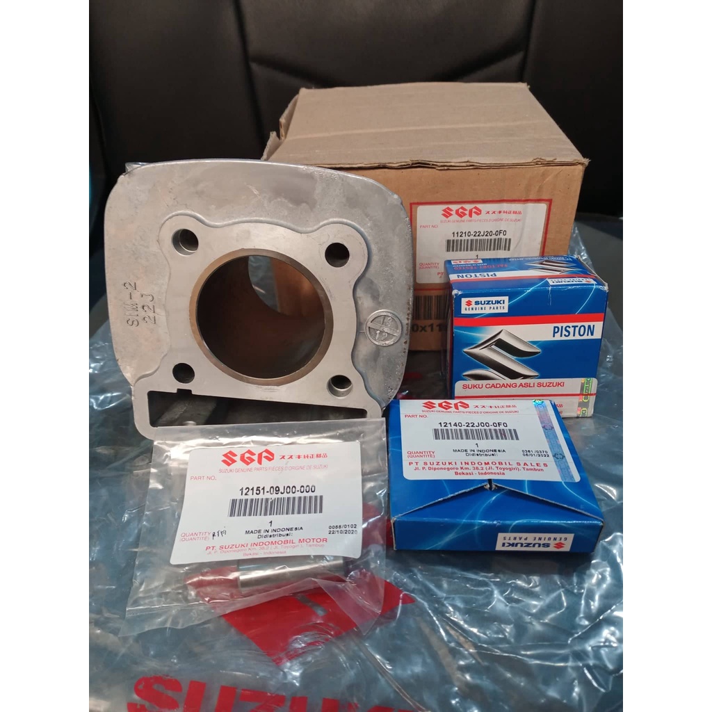SUZUKI ORIGINAL CYLINDER BLOCK SET STD FOR RAIDER J 115 FI/SHOOTER 115 ...