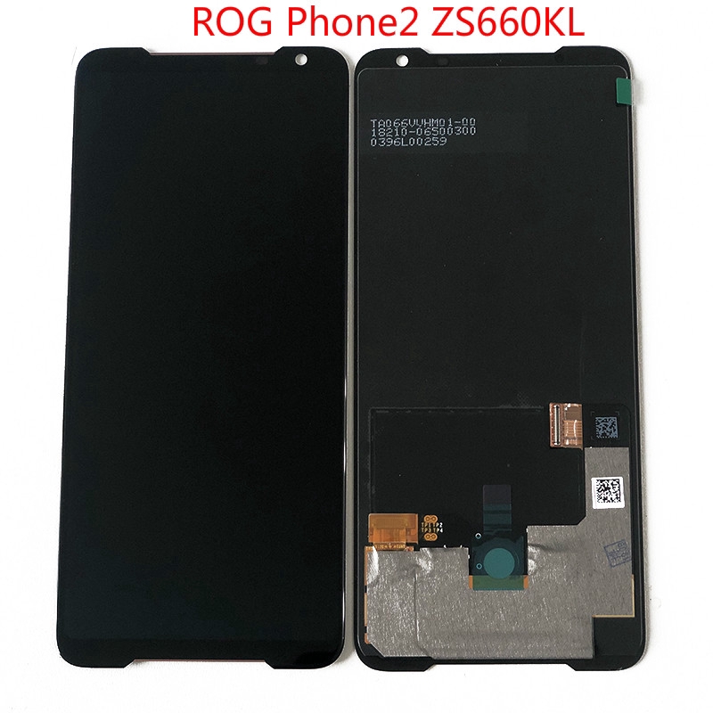 Original Rog 2 For 6.59" ASUS ROG Phone 2 Phone2 ZS660KL AMOLED LCD ...