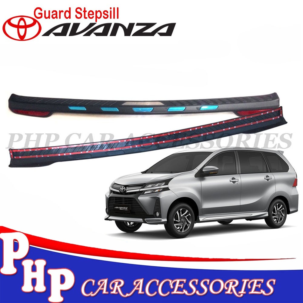 Toyota Avanza Rear Bumper Guard Stepsill Step Sill | Shopee Philippines