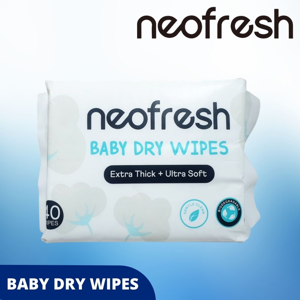 Neofresh Baby Dry Wipes 40's | Shopee Philippines
