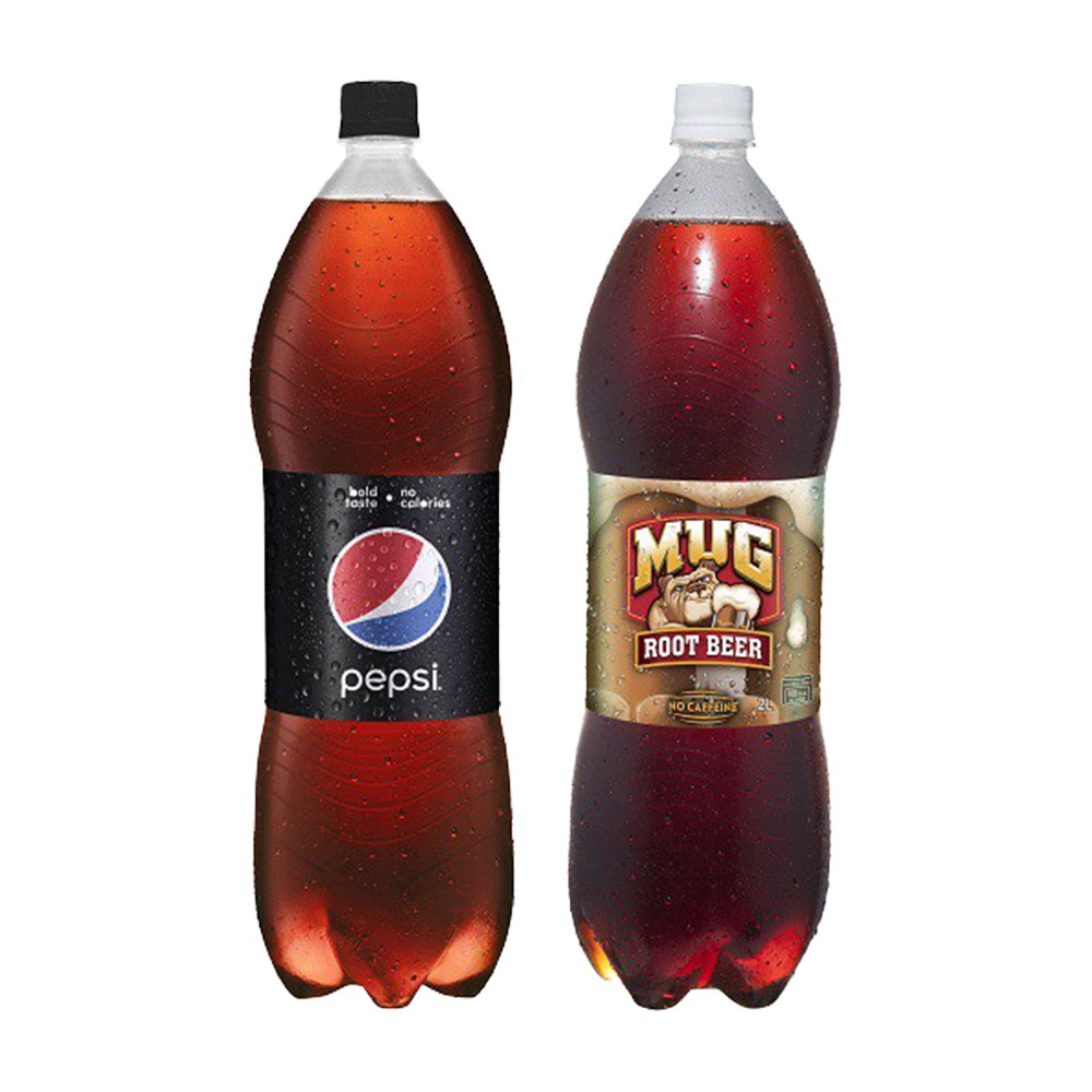 Pepsi Black 2L + Mug Rootbeer 2L | Shopee Philippines