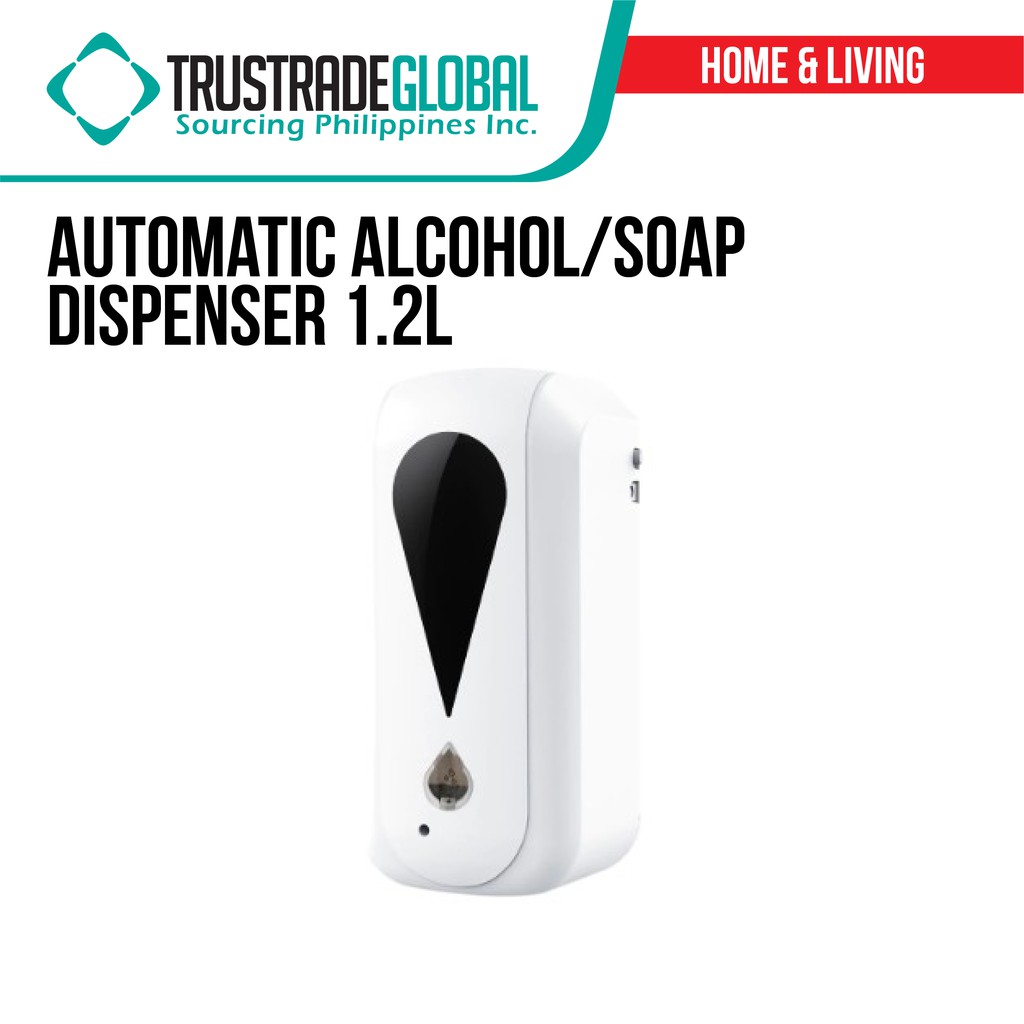 Automatic Alcohol/Soap Dispenser (1.2L Capacity) | Shopee Philippines