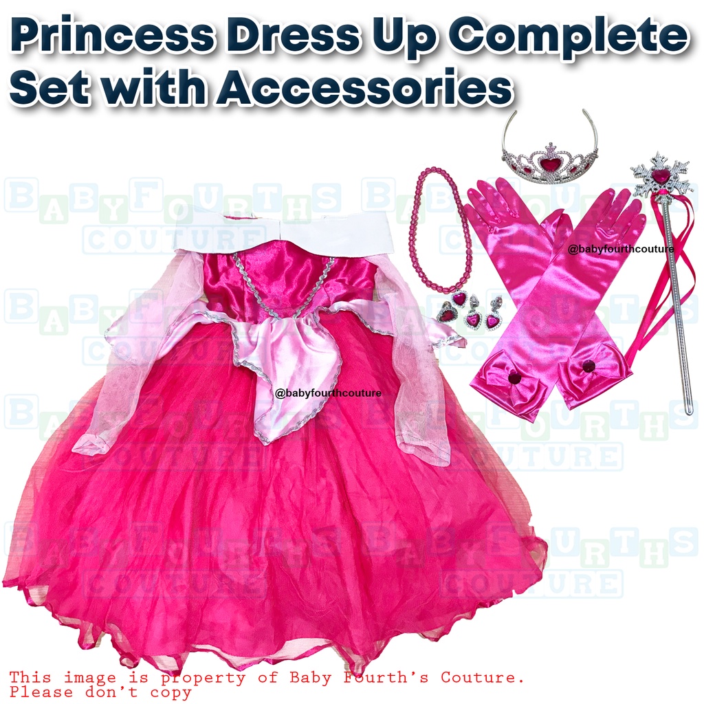 BFCM Dress Up Complete Kids Costume with Accessories Set | Shopee ...