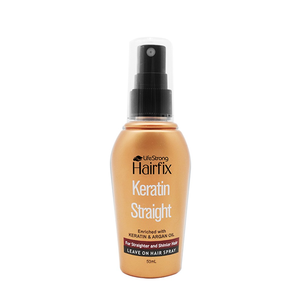 Hairfix Keratin Straight Spray 50ml | Shopee Philippines