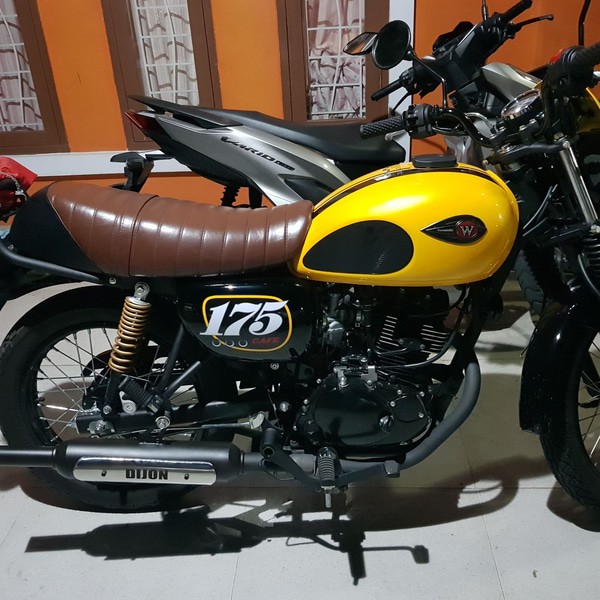 Kawasaki W175 Se W175 custom blarr PNP Exhaust | Shopee Philippines
