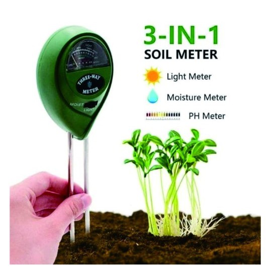 MATAHARI Ph Land Measure Tool 3 IN 1 Sun Size Sun Size Humidity Measure ...