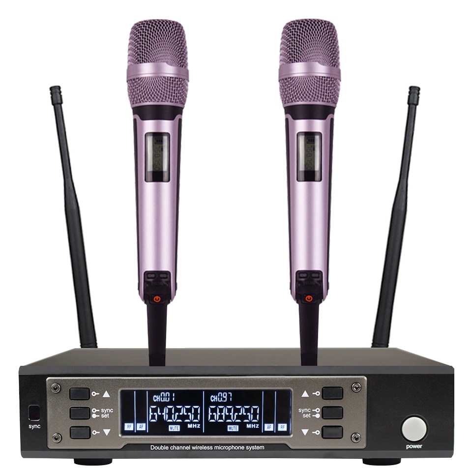 itid EW135G4 640-690MHz Stage Performance Party UHF Professional Dual ...