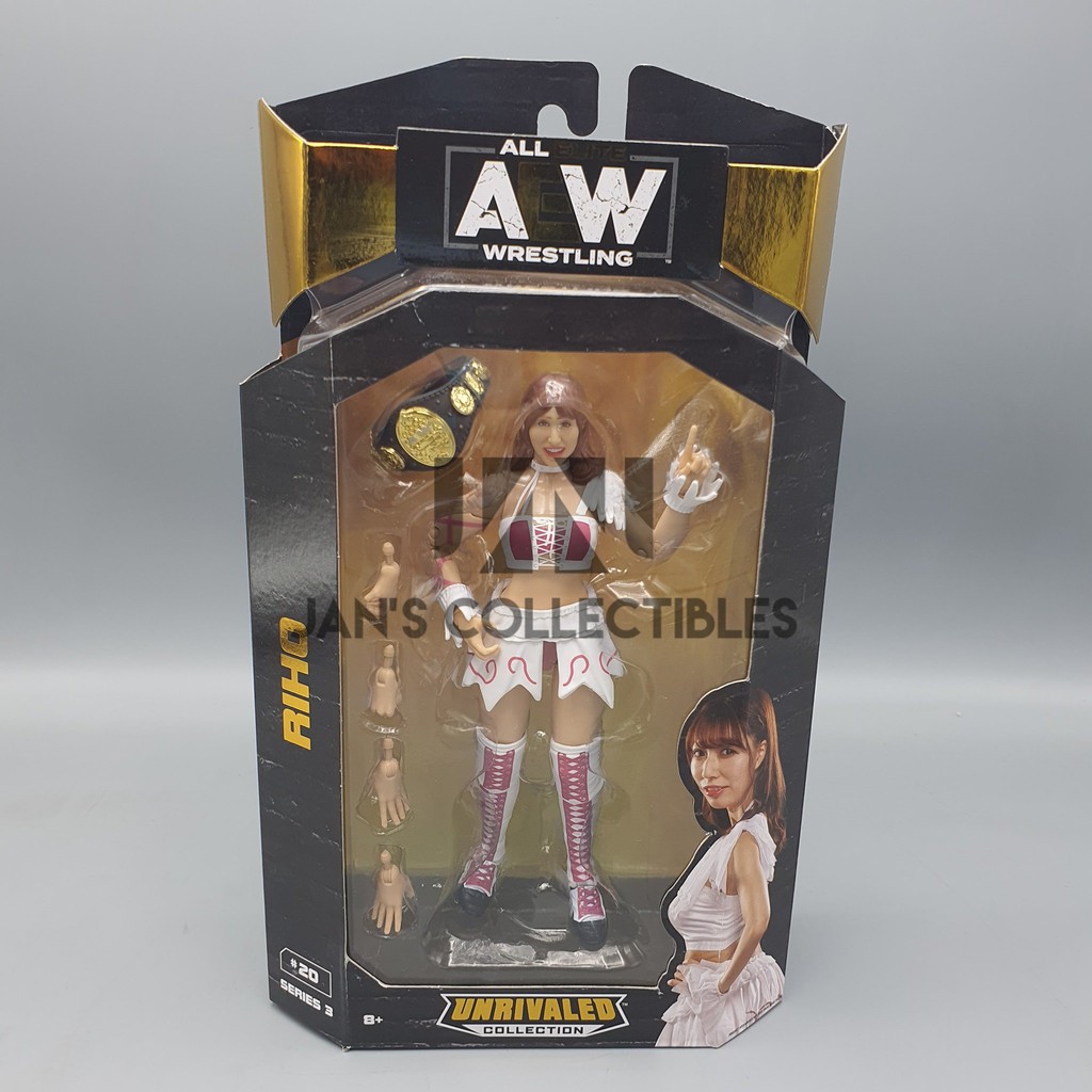 Jazwares AEW Unrivaled 3 Riho | Shopee Philippines