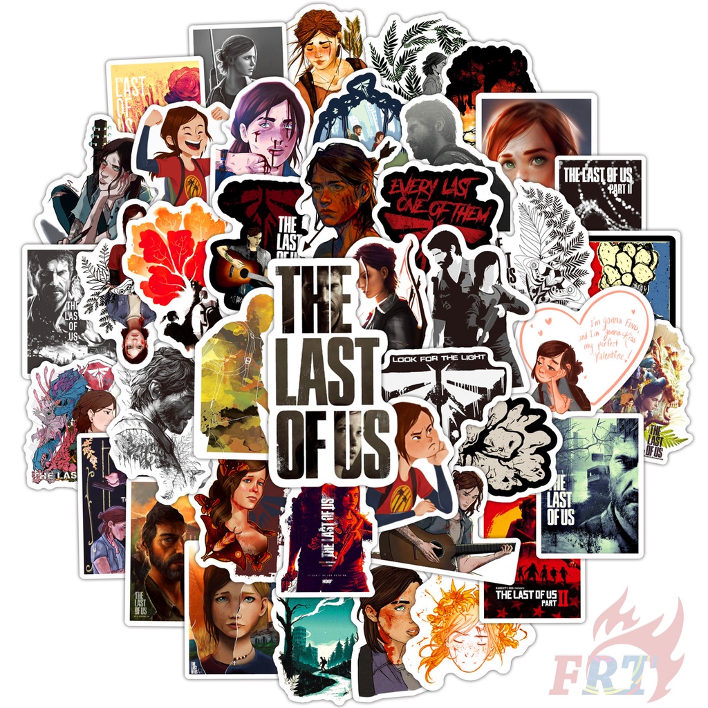 50Pcs/Set The Last of Us Series 01 Stickers DIY Fashion Waterproof ...