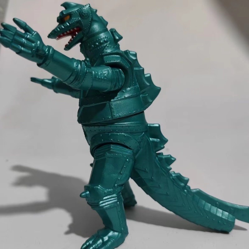 home799 Mechanical Godzilla 1975 monster movable soft glue toy model ...