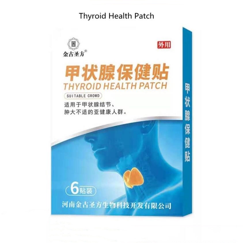 Thyroid Health Patch 6 Stickers in 3 Packs/Box To Treat Thyroid Nodule ...