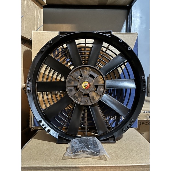 Pokka Brand 12" 24v 12v 80w High Speed Auxiliary / Aux Fan Car Aircon ...