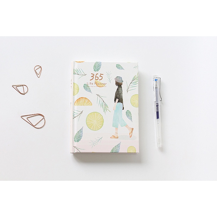 365 days Life planner notebook journal A6 with colored pages planner ...
