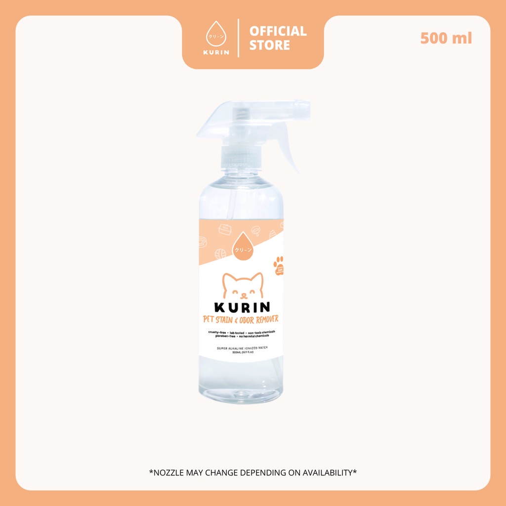 Kurin PET Stain and Odor cleaner 500ml | Shopee Philippines