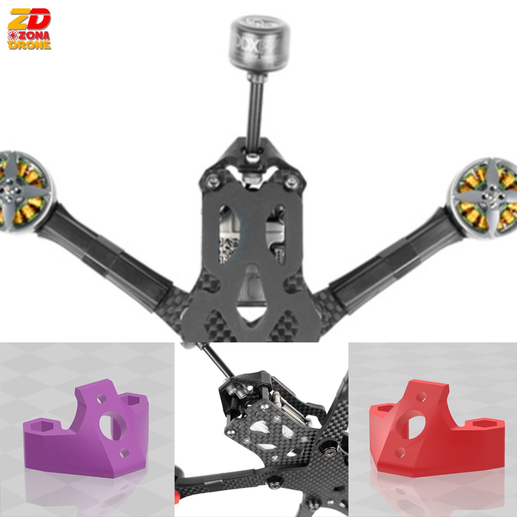 Impulserc Micro Apex 3 Inch 4 Inch Rush Cherry Antenna Mount FPV ...