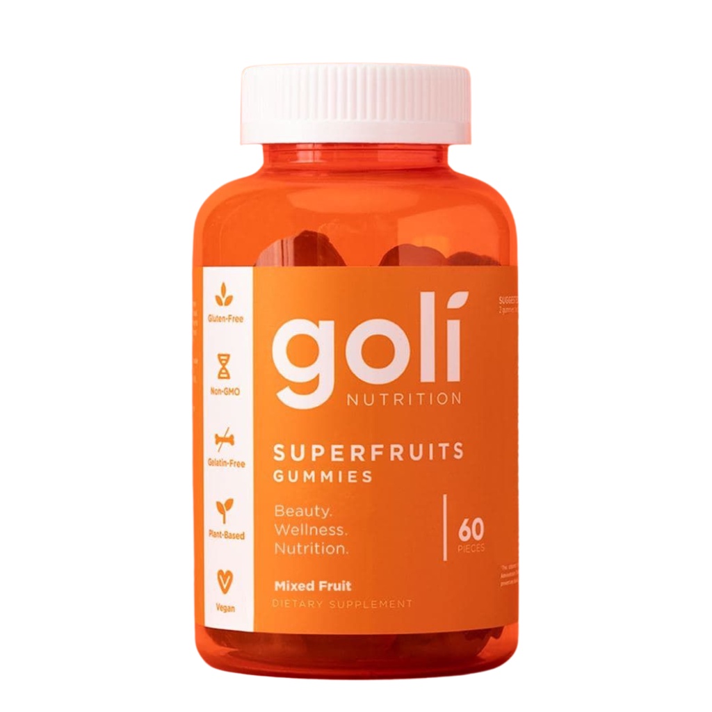 GOLI - Superfruit Gummies (60 count) | Shopee Philippines