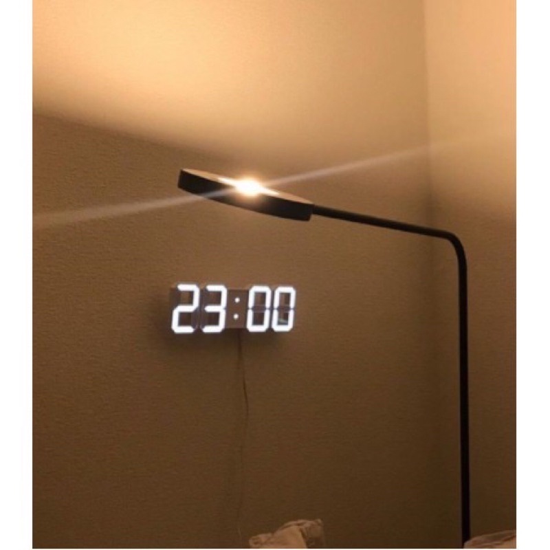 Minimalist Home Decor Aesthetic Digital Alarm Clock With 3D LED Display ...