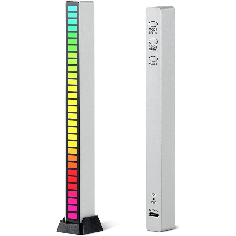 Sound Control Creative LED Strip Sound Control Rhythm Light Bar RGB ...