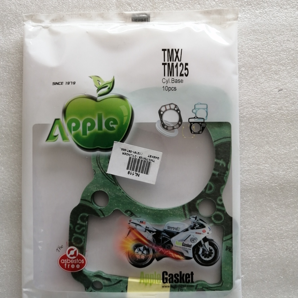 Apple Cylinder Base Gasket for Honda TMX 155/TM125 (NL 119)Random color ...