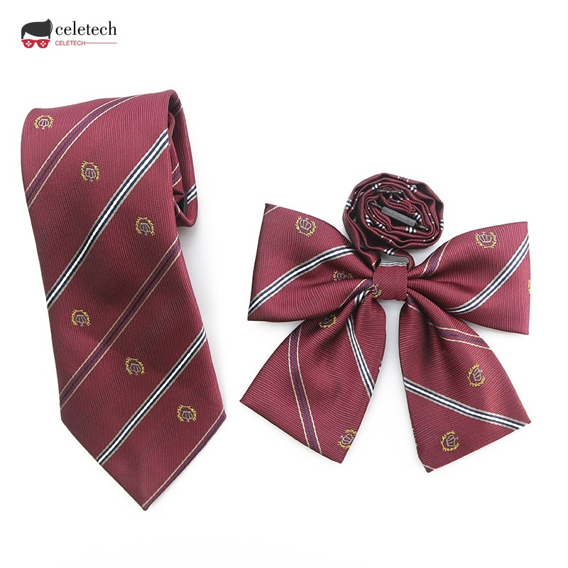 School Uniform Ribbon Necktie Small Items DK JK School Bow Middle ...