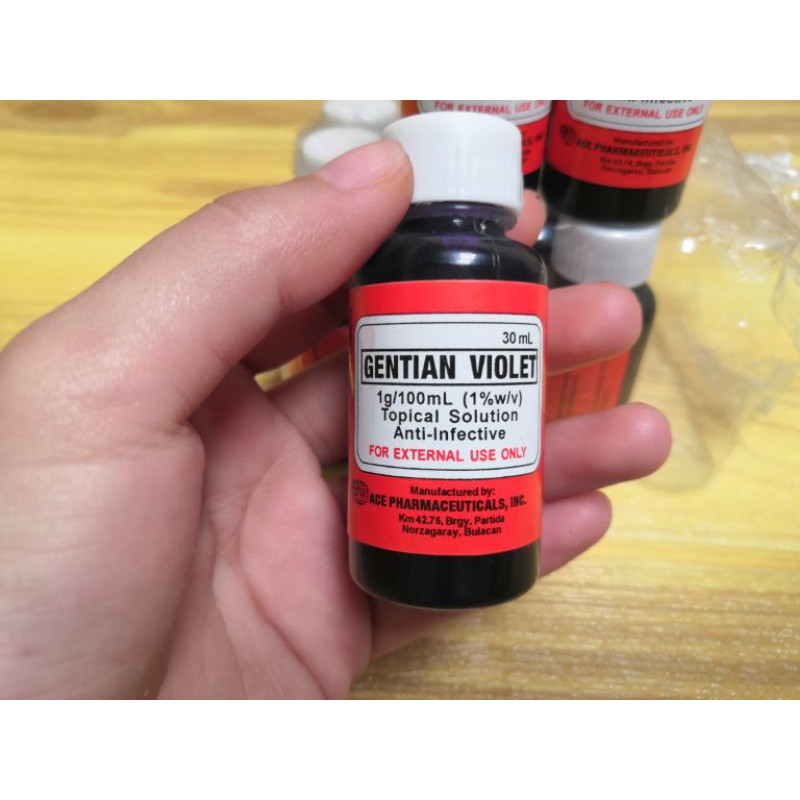 Gentian Violet (Topical Solution) Anti-infective and use as Dye ...