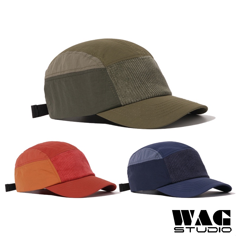 WAG Hat | Ready Stock Plain Quick Dry Patchwork 5 Panel Cap Outdoor ...