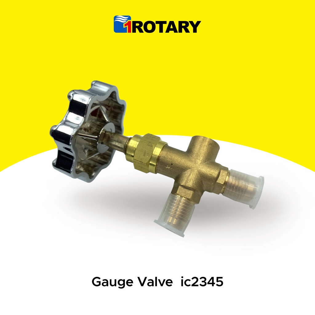 1ROTARY Single Manifold Gauge Replacement Valve IC2345 (valve only ...