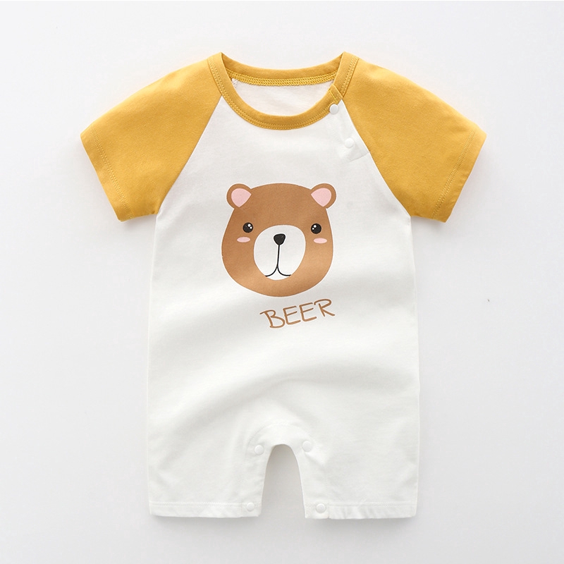 Flyman Ready Stock Rompers Baby Clothing Cartoon Jumpsuits Cotton Soft ...