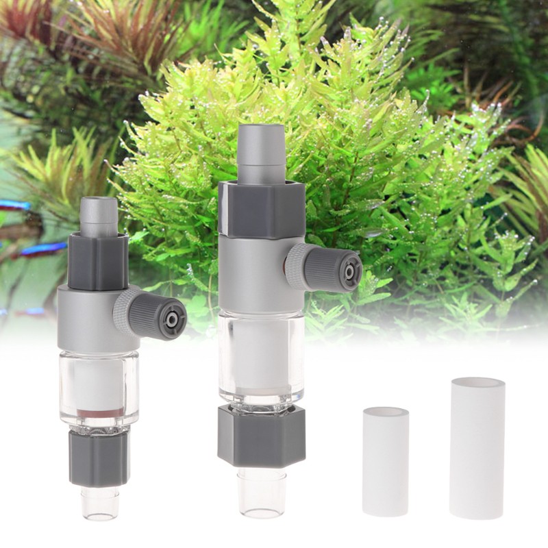 CO2 Atomizer Diffuser External Reactor Aquarium Fish Tank For 12/16mm ...