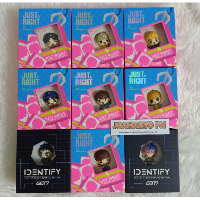 GOT7: JUST RIGHT & IDENTIFY USB SPECIAL EDITION (complete file inclusions) | Shopee Philippines