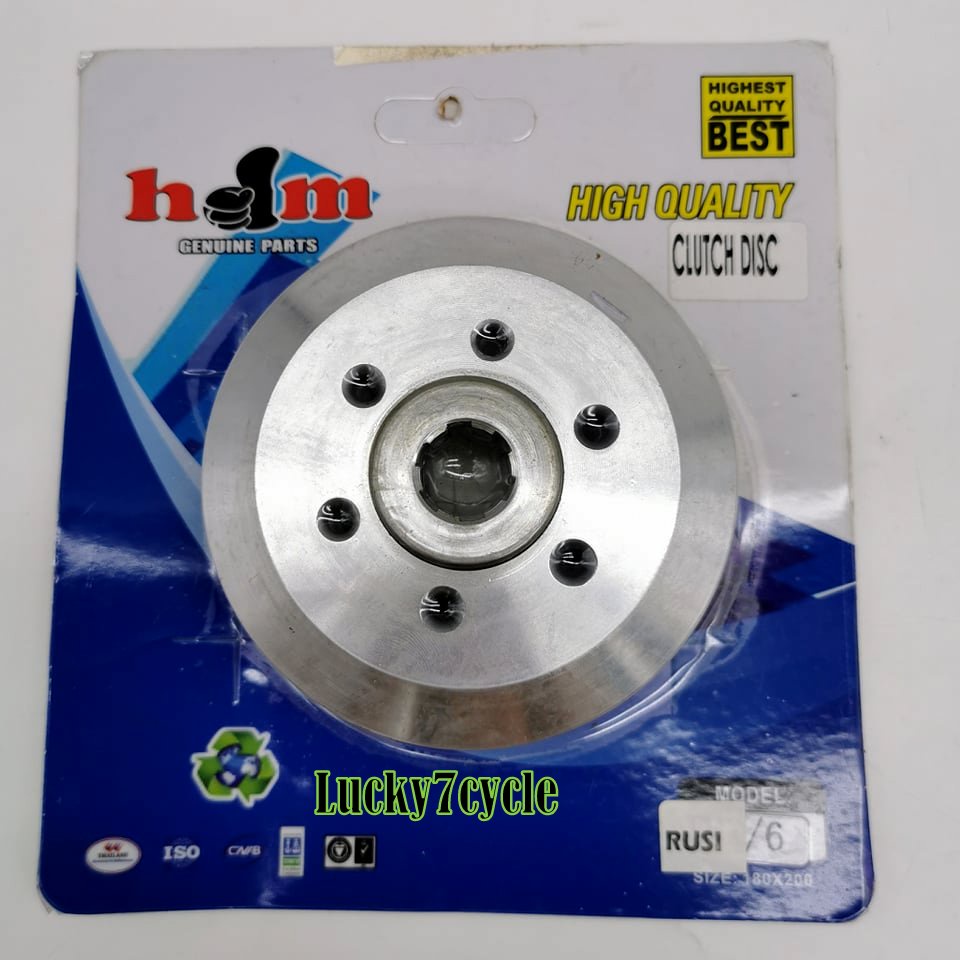 CLUTCH DISC/SHOE FOR BARAKO/C100/CT100/GD110/RAIDER150/RUSI 6HOLES ...