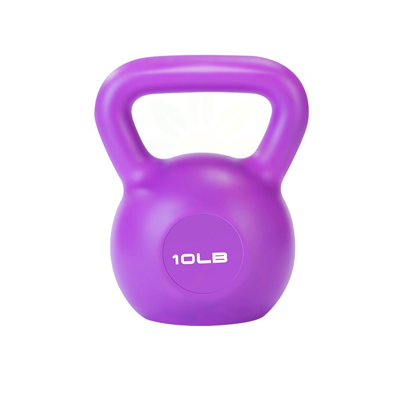 【COD】5-20lbs Kettlebell 5LBS/10LBS/15LBS/20LBS Candy Colored PVC Kettle ...