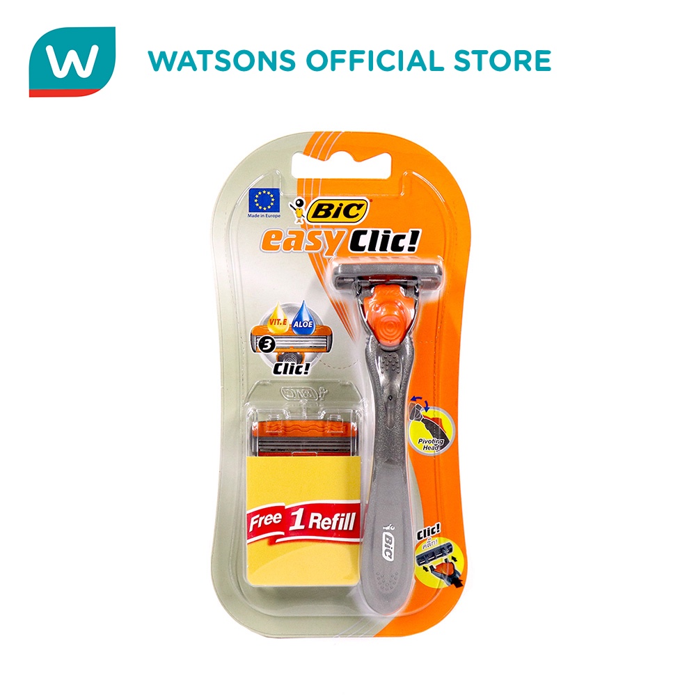 BIC Easy Clic 1 Handle + 1 Refill | Shopee Philippines