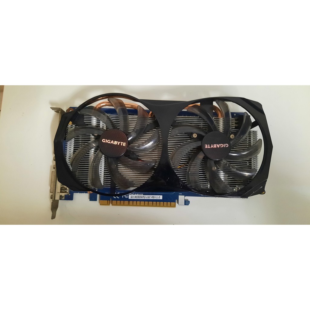 GIGABYTE NVIDIA GeForce GTX 550 Ti (GV-N550WF2-1GI) | Shopee Philippines