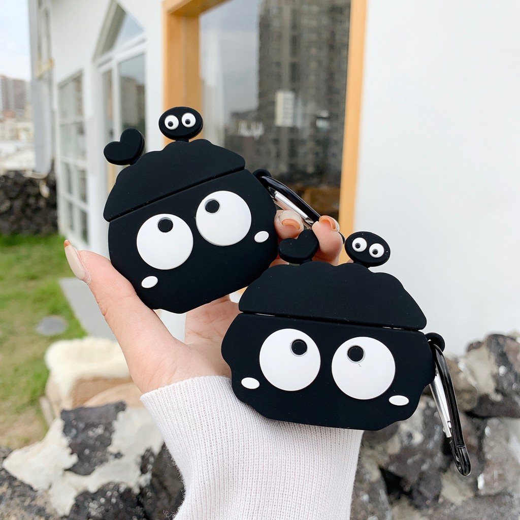 for Airpods Pro 3/Pro 2/Pro/1 2 3 4 ANC case cute coal ball My ...
