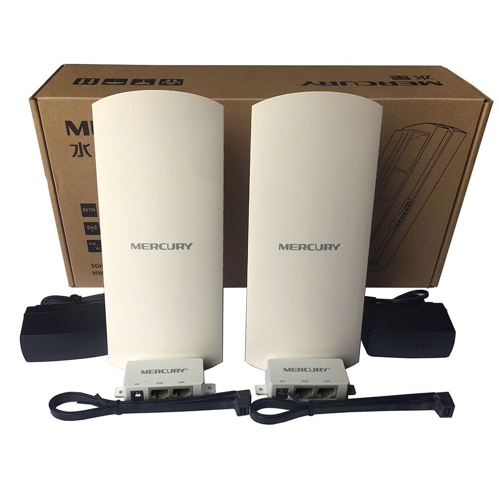 Wireless transceiver for Mercury 5Ghz IP camera MWB5 | Shopee Philippines