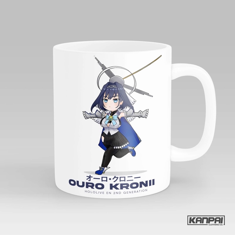 Kanpai Co. Mug - Ouro Kronii Chibi En 2nd Generation - Holocouncil ...