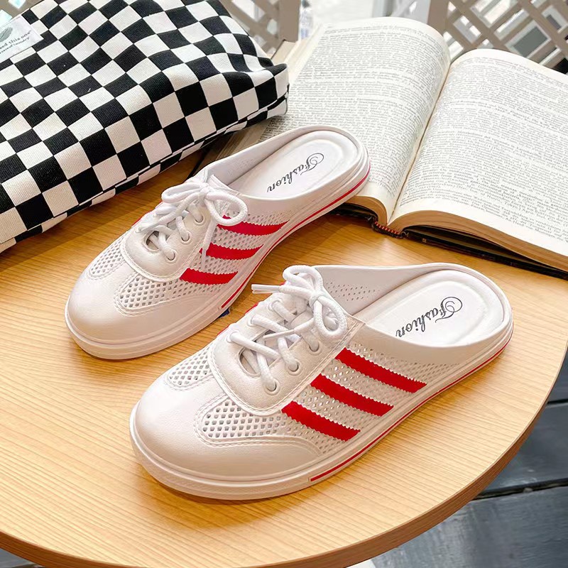 Korean Fashion Half Shoes For women's | Shopee Philippines