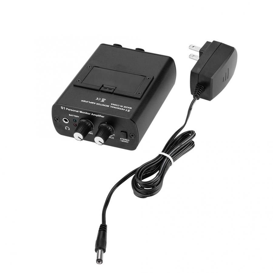 ANLEON S1 100-240V Personal In-Ear Ear Monitor Headphone Amplifier In ...