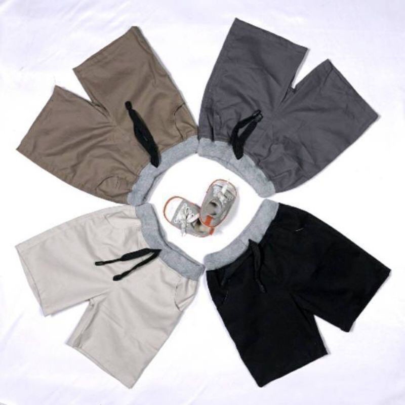 KATUN Twill Canvas Shorts 06-10 Years (Not Stretch Cotton) | Shopee ...