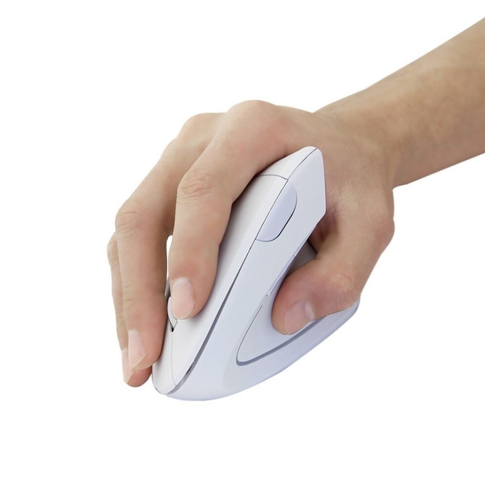 Ergonomic vertical side grip mouse 2.4Ghz wireless mouse gaming office ...