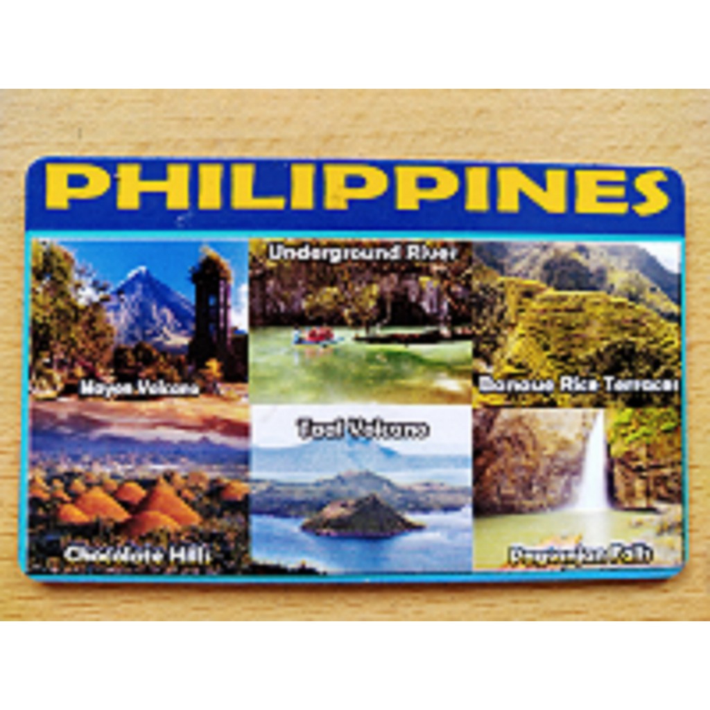 Philippine Rubber Magnets Design Souvenirs Boracay, Philippine Flag ...