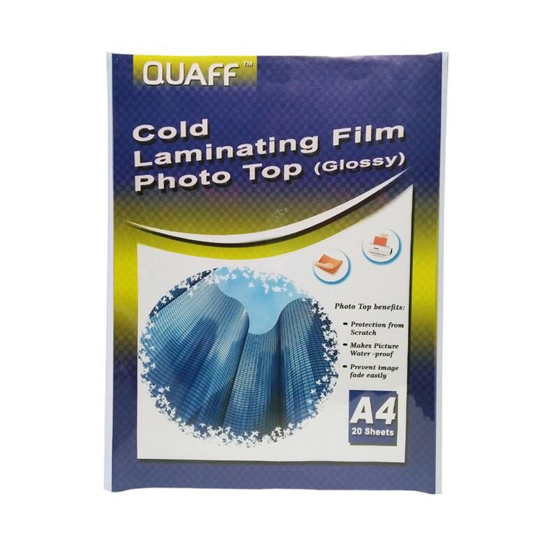 quaff brand cold laminating film a4 size | Shopee Philippines