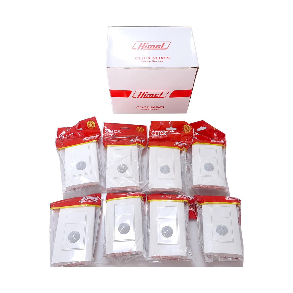 Himel Wiring Devices HWDCSEN - 1 Gang Sensory Switch 8pcs/box | Shopee ...