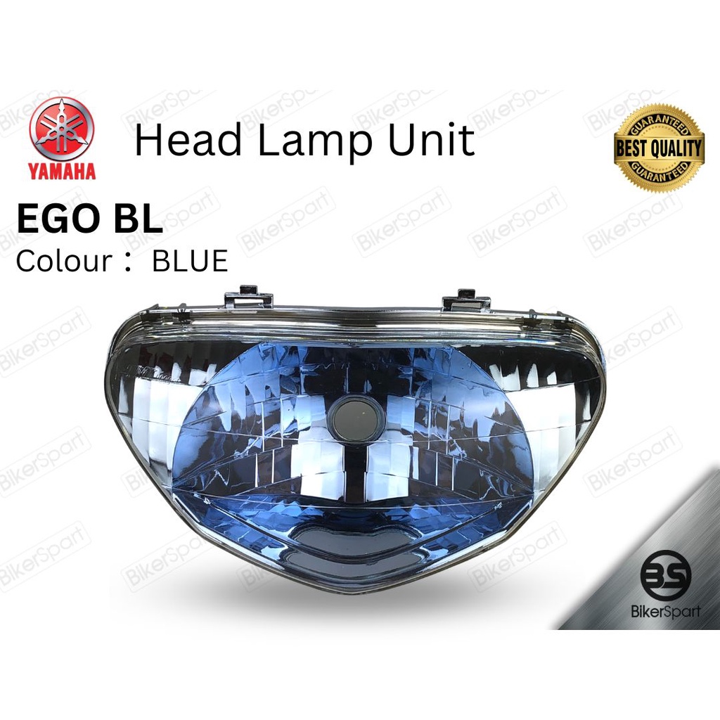 Yamaha EGO BL Blue Color Head Lamp Standard Headlight Motosical Lamp ...