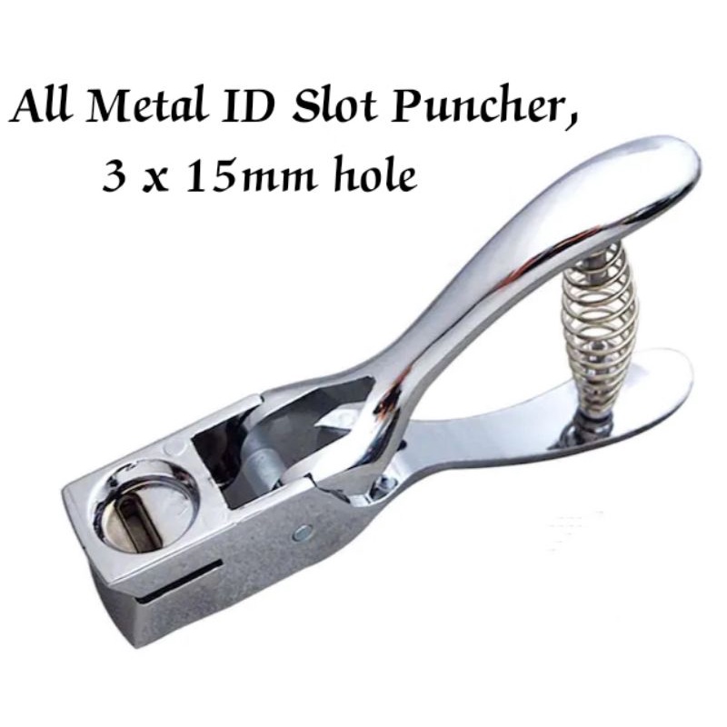 Diamant All Metal ID Slot Puncher, 3 x 15mm Hole | Shopee Philippines