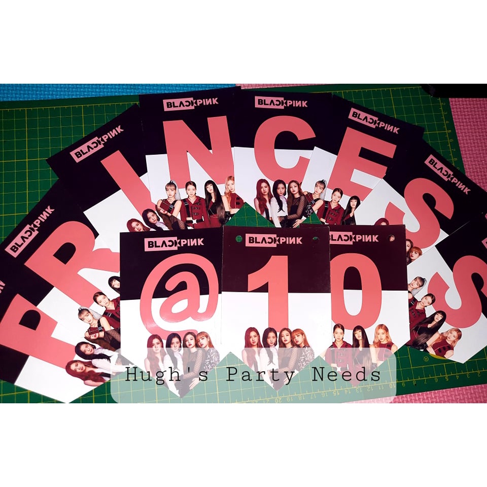 BIRTHDAY BANNERS , BLK PINK PERSONALIZE, Party, Name Banner, Happy ...