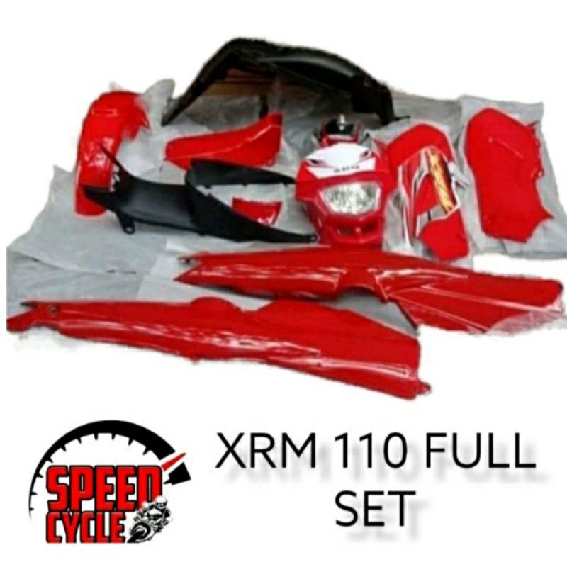 FULL SET FAIRINGS HONDA RS 125 / XRM 125 / XRM 110 WITH FREE BOLTS ...