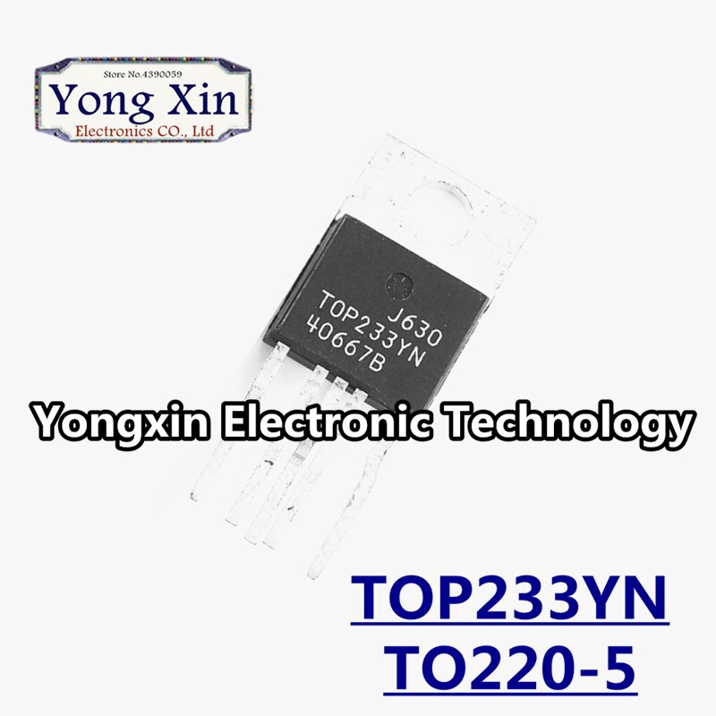 10PCS/LOT TOP233YN TOP233Y TOP233 TO-220 Power management chip IC new ...