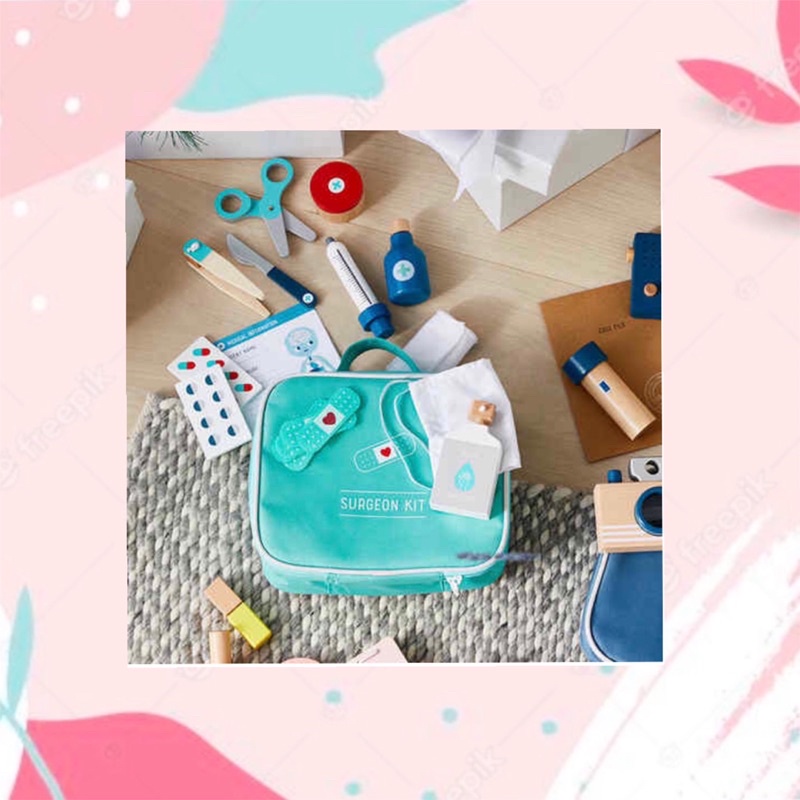 Anko 22 Piece Wooden Surgeon Kit | Shopee Philippines